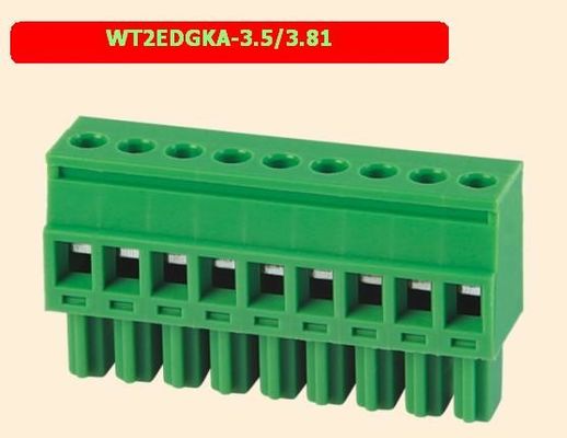 Plastic Waterproof PCB Terminal Block 300V 2P-24P Terminal Strip Connector