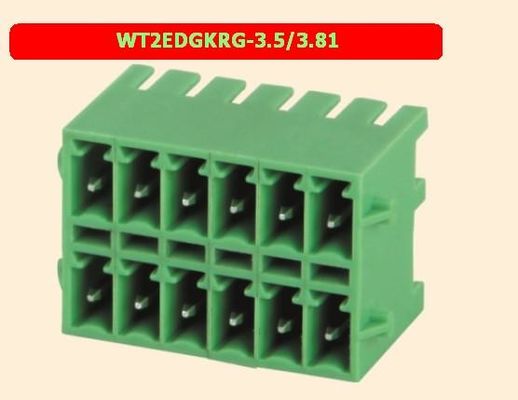 Plug - In PCB Terminal Block 300V 2P-24P Wire Connector Block Flexible ...