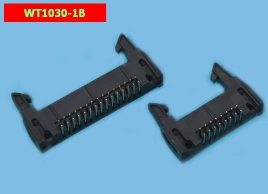 Wt1030-1b 2.54mm 10 Pin Header Connector Bend Foot Ejector Header