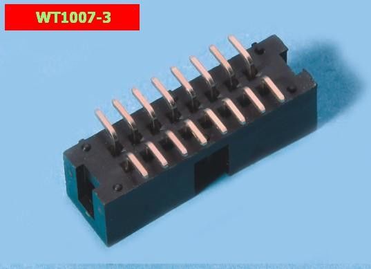 Custom Pin Header Connector 2.54 Mm / 16 Pin Idc Connector 2AMP Rated ...