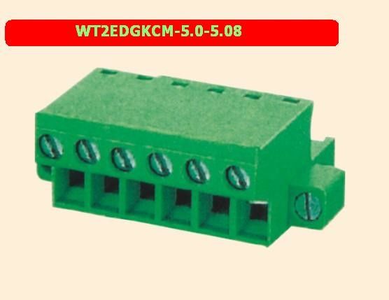 300v 8a Pcb Terminal Connector 2P-24P Power Terminal Block Pluggable Type