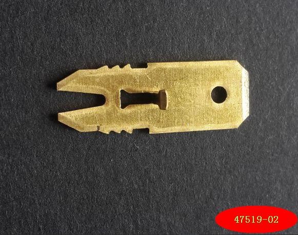Custom Brass Terminal Connectors Metal Stamping Parts Hardware Connector
