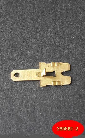 Electrical Brass Terminal Connector / Stamping Parts and Brass Connector