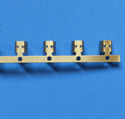 Precision Battery Crimp Terminals , Spot Welding Copper Battery Terminals