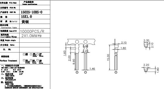 Round Tube Pin Terminal Connectors Female Crimping Connectors And Terminals